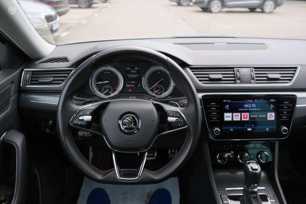 Grey Skoda SuperB 2019 in Vilnius, with an engine capacity of 1.97 L and mileage of 234 thousand km for 16900 €, photo 5 on AUTOMOTO.COM.LV