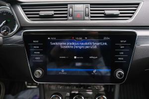 Grey Skoda SuperB 2019 in Vilnius, with an engine capacity of 1.97 L and mileage of 234 thousand km for 16900 €, photo 15 on AUTOMOTO.COM.LV