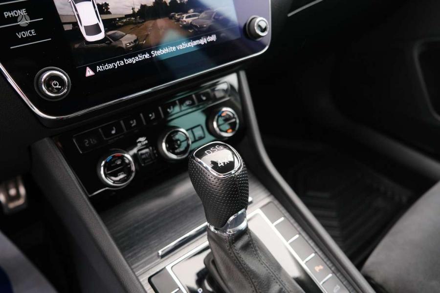 Grey Skoda SuperB 2019 in Vilnius, with an engine capacity of 1.97 L and mileage of 234 thousand km for 16900 €, photo 19 on AUTOMOTO.COM.LV