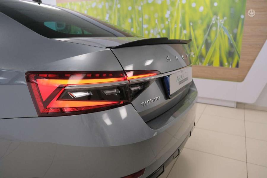 Grey Skoda SuperB 2019 in Vilnius, with an engine capacity of 1.97 L and mileage of 234 thousand km for 16900 €, photo 33 on AUTOMOTO.COM.LV