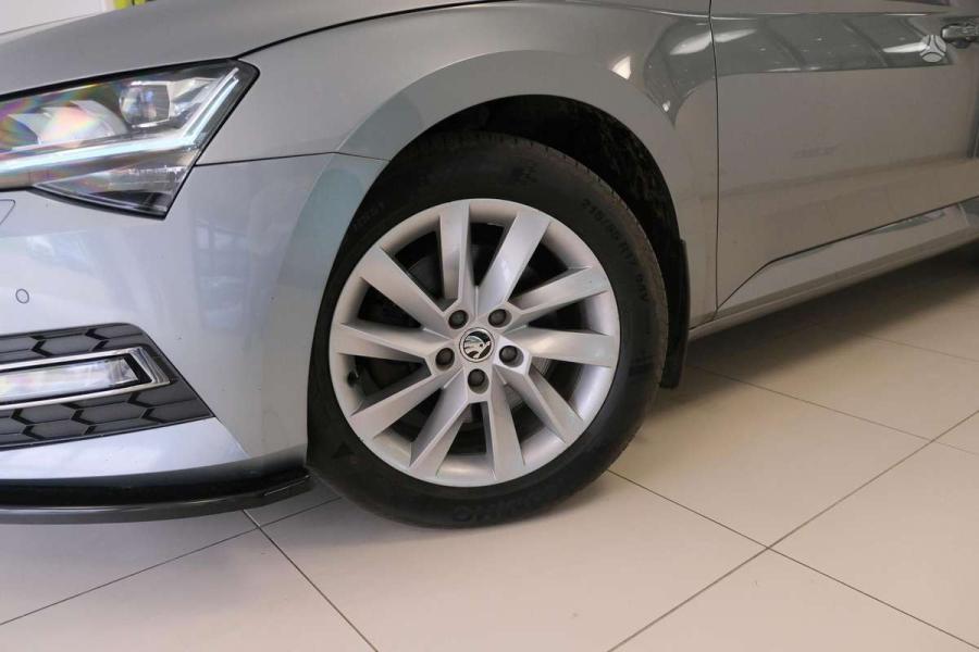Grey Skoda SuperB 2019 in Vilnius, with an engine capacity of 1.97 L and mileage of 234 thousand km for 16900 €, photo 34 on AUTOMOTO.COM.LV