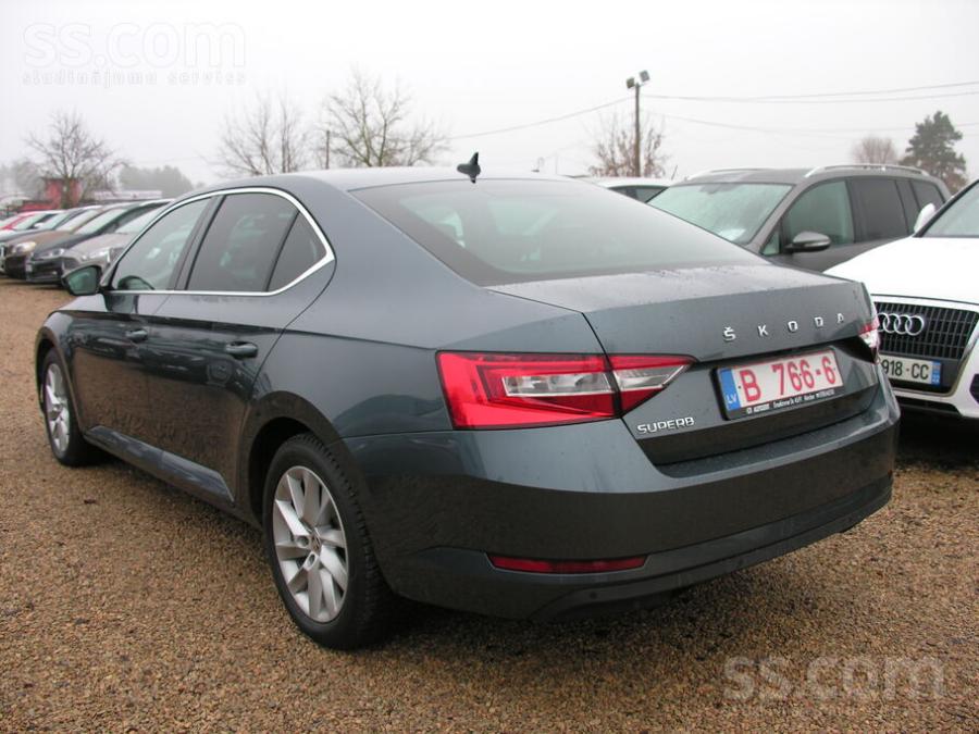 Grey Skoda SuperB 2020 in Riga, with an engine capacity of 2.00 L and mileage of 182 thousand km for 12450 €, photo 4 on AUTOMOTO.COM.LV