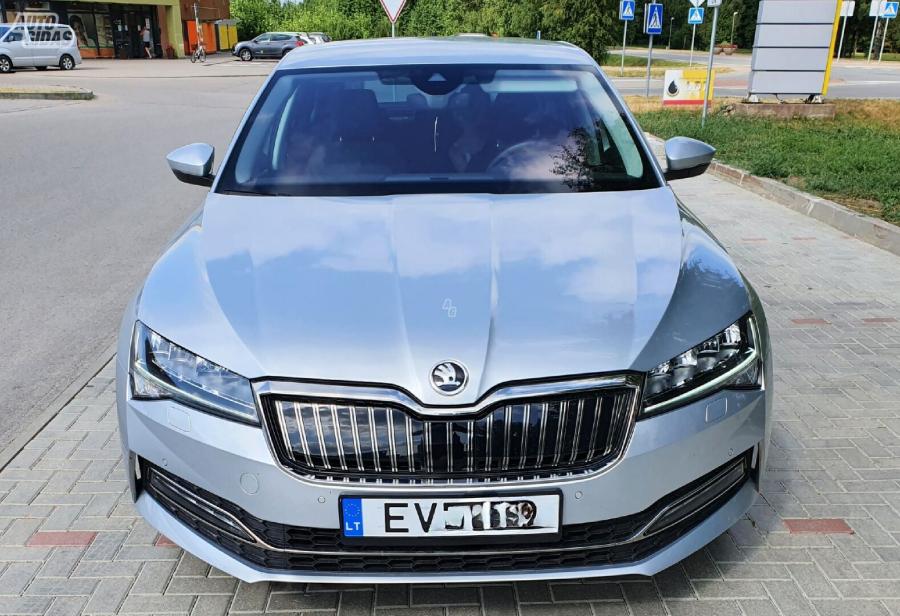 Grey Skoda SuperB 2020 in Klaipeda, with an engine capacity of 1.40 L and mileage of 81 thousand km for 19000 €, photo 2 on AUTOMOTO.COM.LV