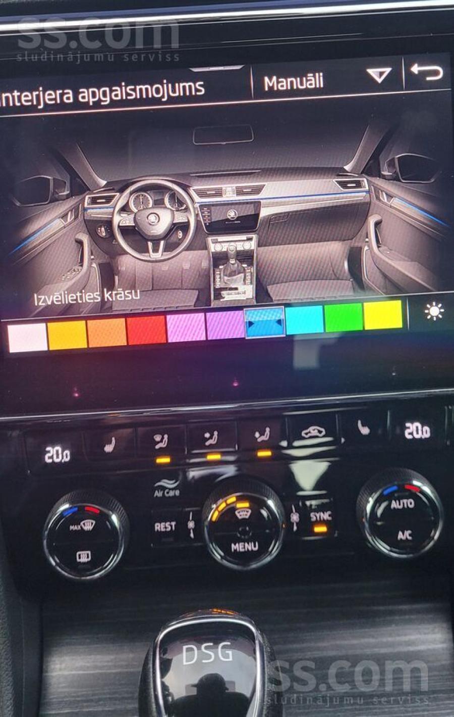 Pelēks Skoda SuperB 2020 Rīga, ar dzinēja tilpumu 1.40 L un nobraukumu 146 tūkst. km par 19200 €, foto 13 vietnē AUTOMOTO.COM.LV