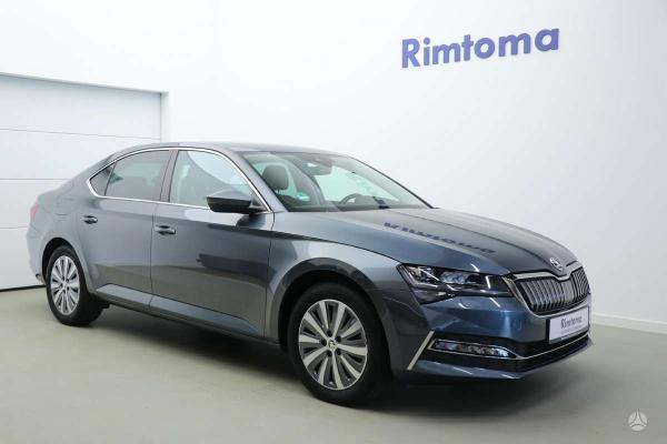 Grey Skoda SuperB 2021 in Vilnius, with an engine capacity of 1.40 L and mileage of 53 thousand km for 21790 €, photo 1 on AUTOMOTO.COM.LV