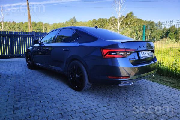 Grey Skoda SuperB 2021 in Riga, with an engine capacity of 2.00 L and mileage of 114 thousand km for 24900 €, photo 4 on AUTOMOTO.COM.LV