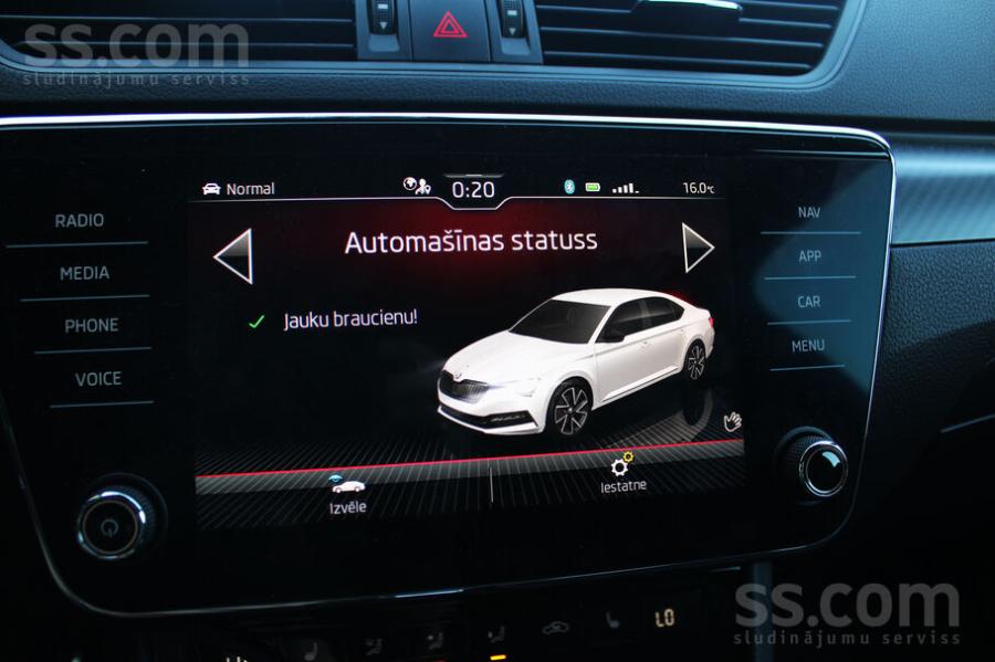 Pelēks Skoda SuperB 2021 Rīga, ar dzinēja tilpumu 2.00 L un nobraukumu 114 tūkst. km par 24900 €, foto 18 vietnē AUTOMOTO.COM.LV