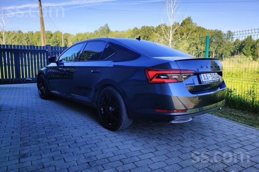 Pelēks Skoda SuperB 2021 Rīga, ar dzinēja tilpumu 2.00 L un nobraukumu 114 tūkst. km par 24900 €, foto 5 vietnē AUTOMOTO.COM.LV