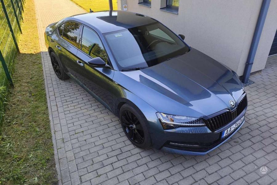 Grey Skoda SuperB 2021 in Riga, with an engine capacity of 1.97 L and mileage of 114 thousand km for 22300 €, photo 3 on AUTOMOTO.COM.LV