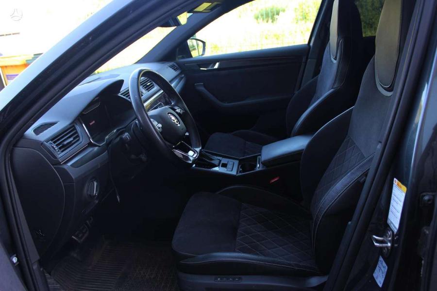 Grey Skoda SuperB 2021 in Riga, with an engine capacity of 1.97 L and mileage of 114 thousand km for 22300 €, photo 10 on AUTOMOTO.COM.LV