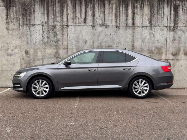 Grey Skoda SuperB 2022 in Vilnius, with an engine capacity of 1.50 L and mileage of 107 thousand km for 19900 €, photo 5 on AUTOMOTO.COM.LV