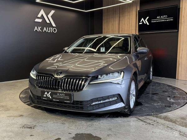 Grey Skoda SuperB 2022 in Kaunas, with an engine capacity of 1.98 L and mileage of 86 thousand km for 23990 €, photo 5 on AUTOMOTO.COM.LV