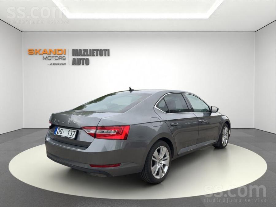 Pelēks Skoda SuperB 2022 Rīga, ar dzinēja tilpumu 2.00 L un nobraukumu 131 tūkst. km par 22250 €, foto 7 vietnē AUTOMOTO.COM.LV