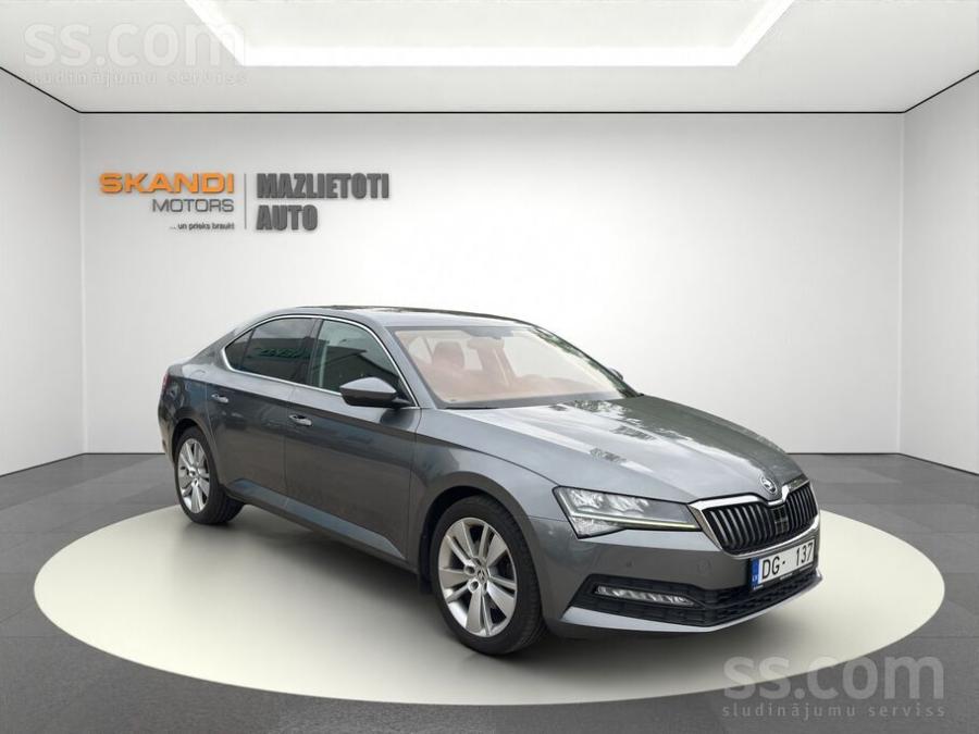 Pelēks Skoda SuperB 2022 Rīga, ar dzinēja tilpumu 2.00 L un nobraukumu 131 tūkst. km par 22250 €, foto 9 vietnē AUTOMOTO.COM.LV