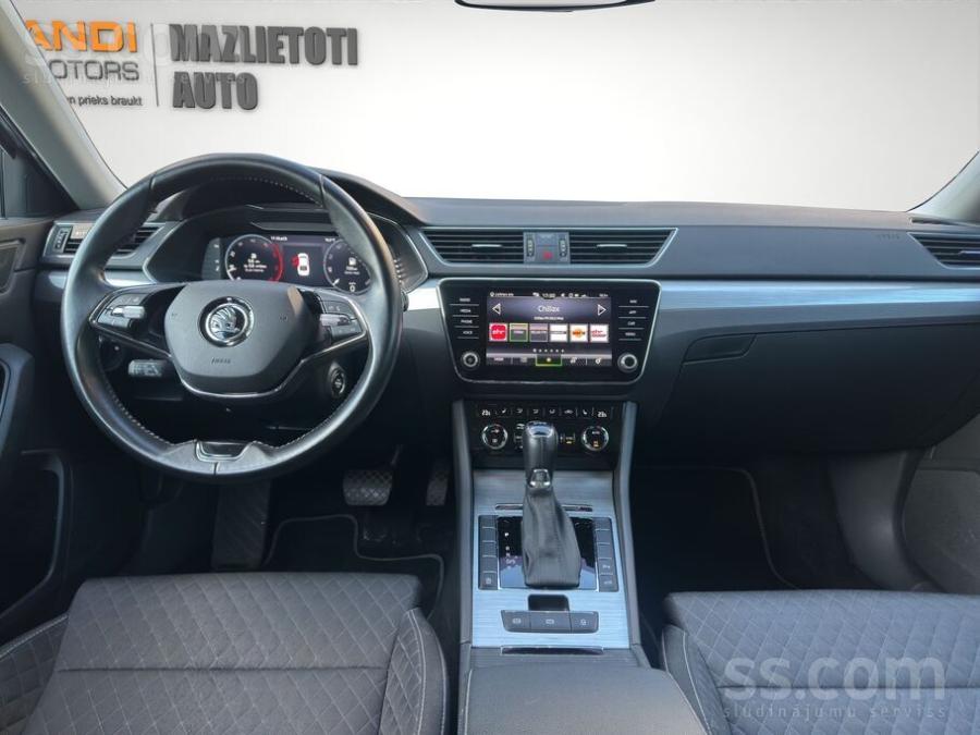 Pelēks Skoda SuperB 2022 Rīga, ar dzinēja tilpumu 2.00 L un nobraukumu 131 tūkst. km par 19690 €, foto 16 vietnē AUTOMOTO.COM.LV