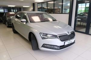 Grey Skoda SuperB 2022 in Vilnius, with an engine capacity of 1.97 L and mileage of 143 thousand km for 23900 €, photo 4 on AUTOMOTO.COM.LV