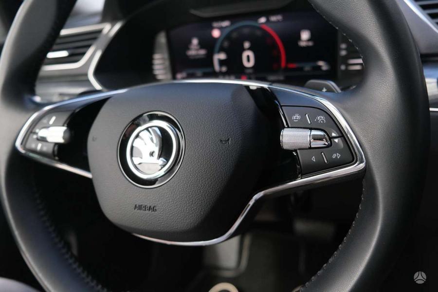 Grey Skoda SuperB 2022 in Vilnius, with an engine capacity of 1.97 L and mileage of 143 thousand km for 23900 €, photo 24 on AUTOMOTO.COM.LV