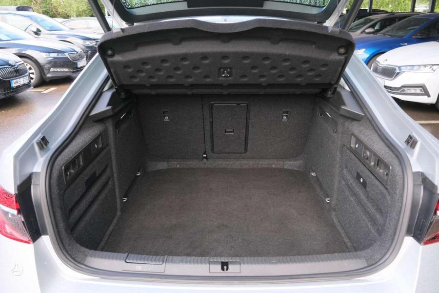 Grey Skoda SuperB 2022 in Vilnius, with an engine capacity of 1.97 L and mileage of 143 thousand km for 23900 €, photo 35 on AUTOMOTO.COM.LV
