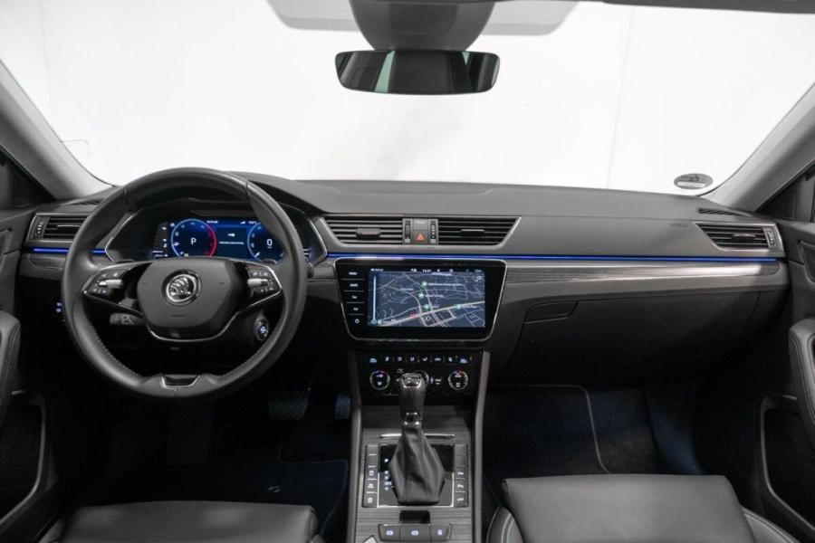 Grey Skoda SuperB 2022 in Vilnius, with an engine capacity of 2.00 L and mileage of 147 thousand km for 24900 €, photo 10 on AUTOMOTO.COM.LV