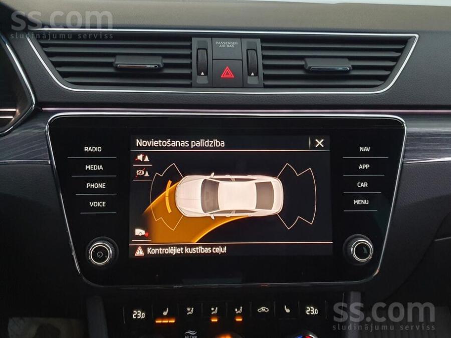 Серый Шкода Суперб 2023 в Рига, объемом двигателя 2.00 л и пробегом 31 тыс. км за 28900 €, фото 27 на AUTOMOTO.COM.LV