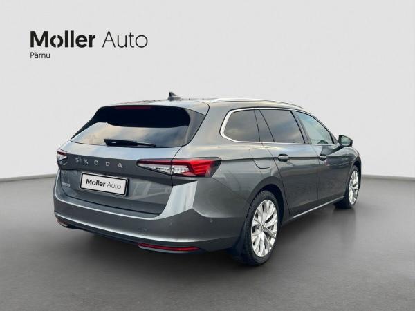 Pelēks Skoda SuperB 2024 Pērnava, ar dzinēja tilpumu 1.50 L un nobraukumu 43 tūkst. km par 35900 €, foto 2 vietnē AUTOMOTO.COM.LV