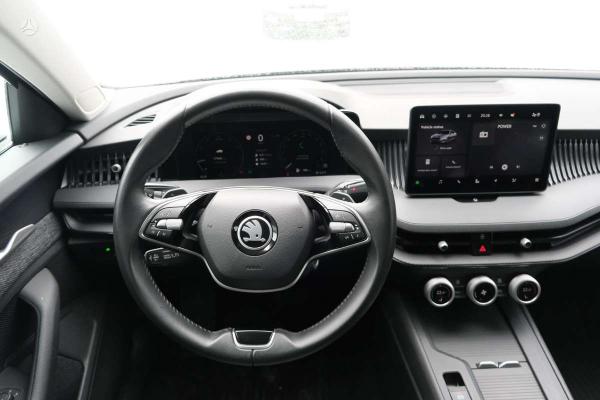 Pelēks Skoda SuperB 2024 Viļņa, ar dzinēja tilpumu 1.50 L un nobraukumu 38 tūkst. km par 27700 €, foto 5 vietnē AUTOMOTO.COM.LV