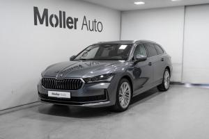 Grey Skoda SuperB 2024 in Vilnius, with an engine capacity of 2.00 L and mileage of 32 thousand km for 41900 €, photo  on AUTOMOTO.COM.LV