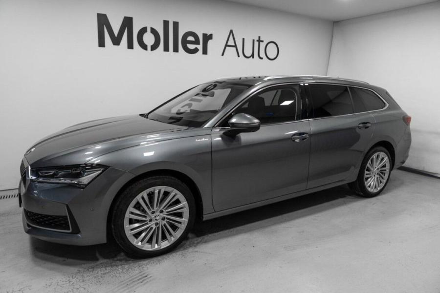 Pelēks Skoda SuperB 2024 Viļņa, ar dzinēja tilpumu 2.00 L un nobraukumu 32 tūkst. km par 41900 €, foto 3 vietnē AUTOMOTO.COM.LV