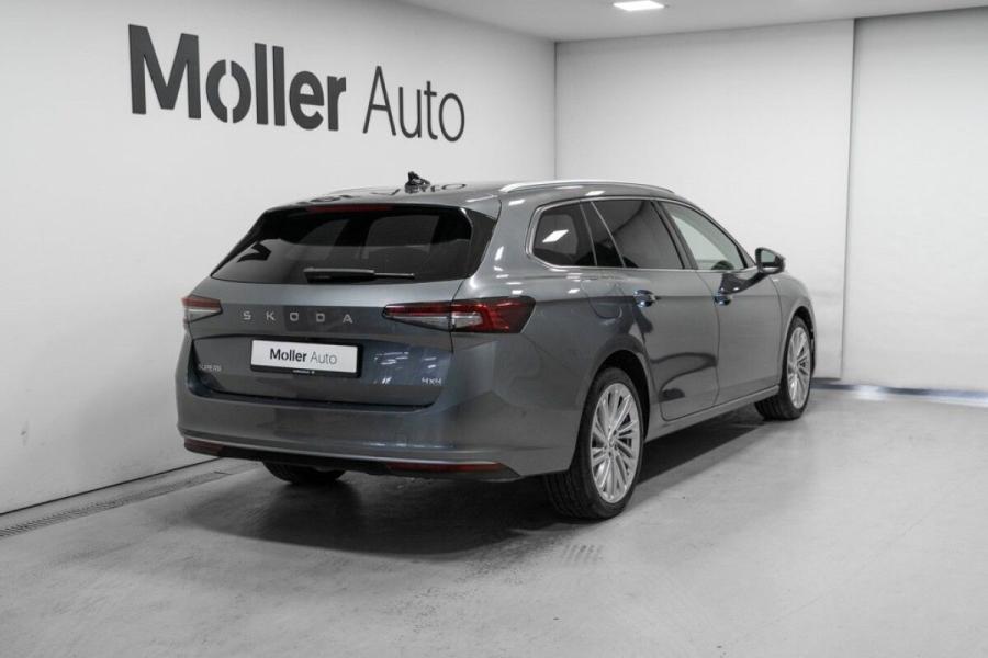 Pelēks Skoda SuperB 2024 Viļņa, ar dzinēja tilpumu 2.00 L un nobraukumu 32 tūkst. km par 41900 €, foto 4 vietnē AUTOMOTO.COM.LV