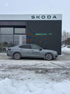Pelēks Skoda SuperB 2025 Klaipėda, ar dzinēja tilpumu 1.98 L un nobraukumu 10 tūkst. km par 39950 €, foto  vietnē AUTOMOTO.COM.LV
