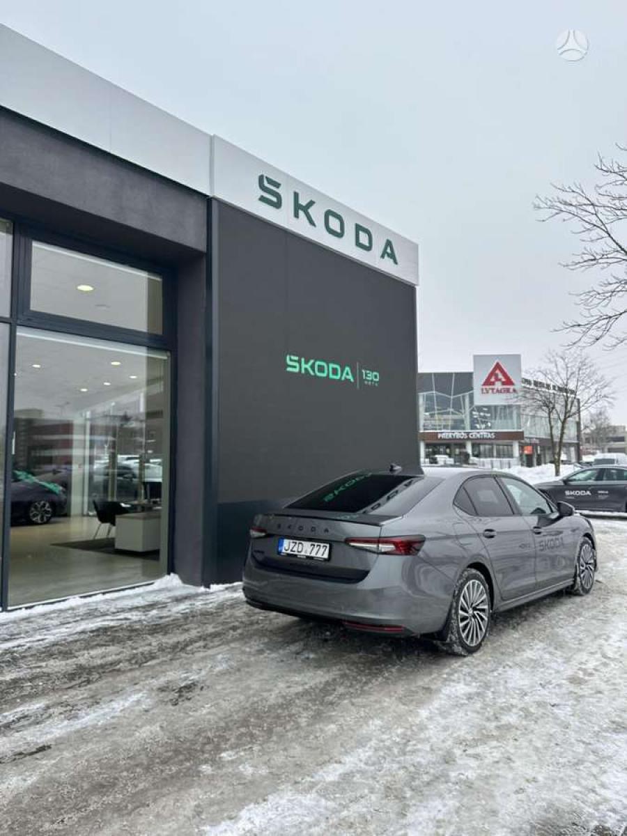 Pelēks Skoda SuperB 2025 Klaipėda, ar dzinēja tilpumu 1.98 L un nobraukumu 10 tūkst. km par 39950 €, foto 5 vietnē AUTOMOTO.COM.LV