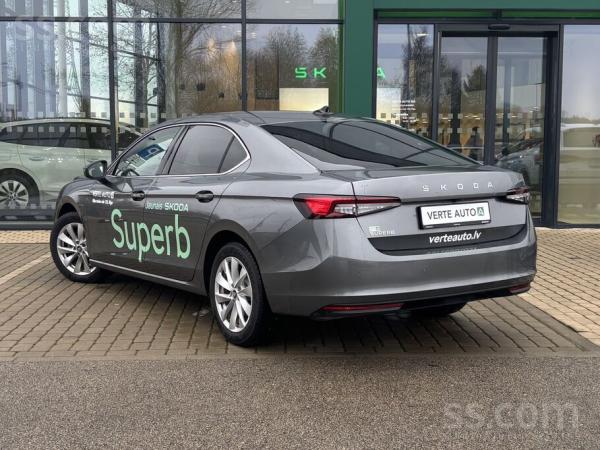 Grey Skoda SuperB 2025 in Riga, with an engine capacity of 1.50 L and mileage of 12 thousand km for 32290 €, photo 3 on AUTOMOTO.COM.LV