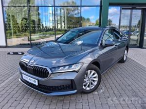 Pelēks Skoda SuperB 2026 Rīga, ar dzinēja tilpumu 1.50 L un nobraukumu 6 tūkst. km par 31900 €, foto  vietnē AUTOMOTO.COM.LV