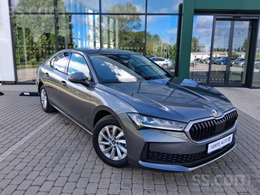 Pelēks Skoda SuperB 2026 Rīga, ar dzinēja tilpumu 1.50 L un nobraukumu 6 tūkst. km par 31900 €, foto 3 vietnē AUTOMOTO.COM.LV