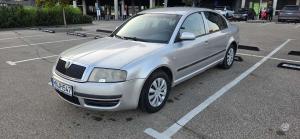 Grey Skoda SuperB 2002 in Vilnius, with an engine capacity of 1.80 L and mileage of 398 thousand km for 650 €, photo 13 on AUTOMOTO.COM.LV