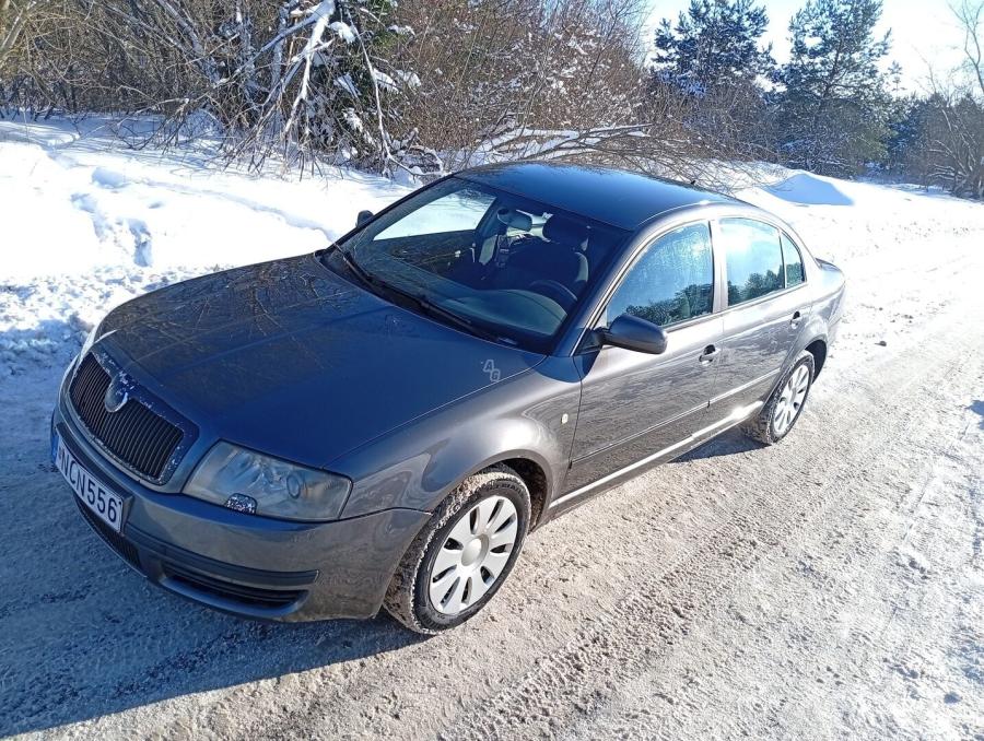 Pelēks Skoda SuperB 2003 Utena, ar dzinēja tilpumu 1.90 L un nobraukumu 490 tūkst. km par 800 €, foto 3 vietnē AUTOMOTO.COM.LV