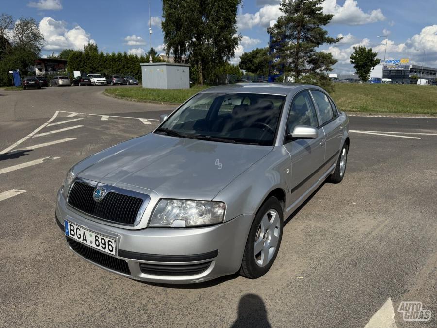 Серый Шкода Суперб 2003 в Вильнюс, объемом двигателя 1.90 л и пробегом 410 тыс. км за 999 €, фото 3 на AUTOMOTO.COM.LV