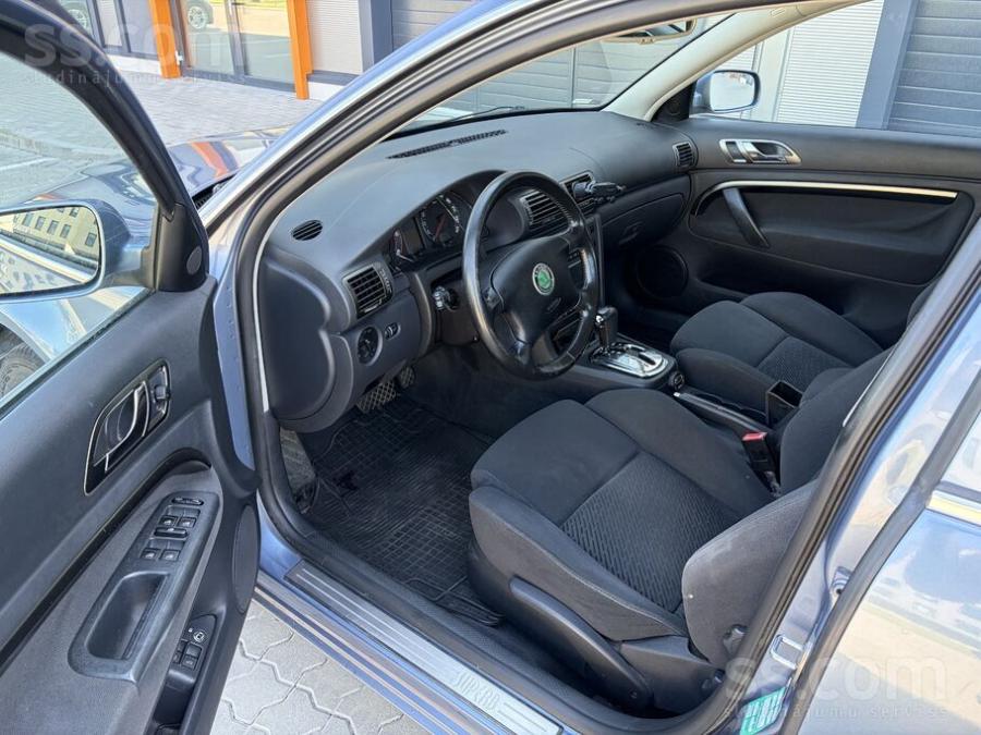 Pelēks Skoda SuperB 2005 Rīga, ar dzinēja tilpumu 1.90 L un nobraukumu 219 tūkst. km par 2200 €, foto 8 vietnē AUTOMOTO.COM.LV