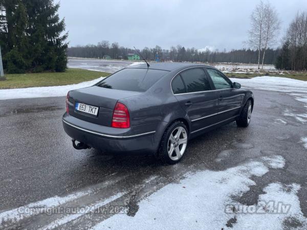 Grey Skoda SuperB 2006 in Tallinn, with an engine capacity of 1.90 L and mileage of 389 thousand km for 2200 €, photo 3 on AUTOMOTO.COM.LV