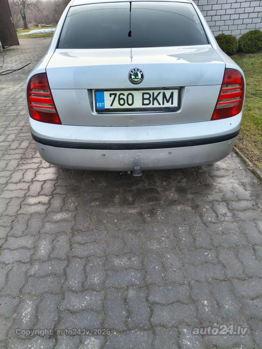 Grey Skoda SuperB 2006 in Tallinn, with an engine capacity of 1.90 L and mileage of 346 thousand km for 2450 €, photo 2 on AUTOMOTO.COM.LV
