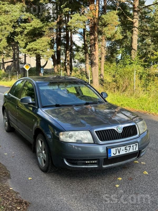 Grey Skoda SuperB 2006 in Kuldiga, with an engine capacity of 2.00 L and mileage of 0 thousand km for 1300 €, photo 1 on AUTOMOTO.COM.LV