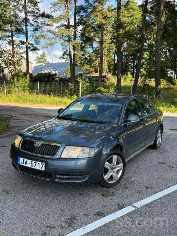 Grey Skoda SuperB 2006 in Kuldiga, with an engine capacity of 2.00 L and mileage of 0 thousand km for 1300 €, photo 7 on AUTOMOTO.COM.LV