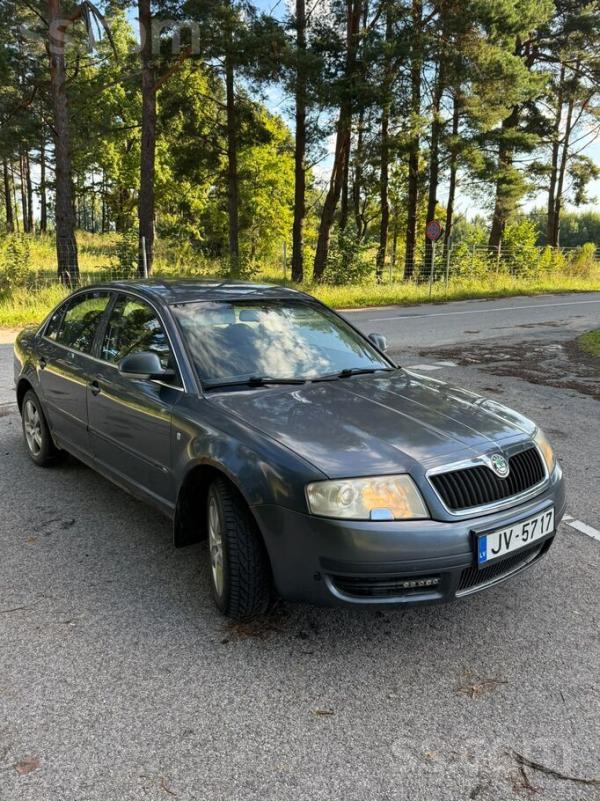 Grey Skoda SuperB 2006 in Kuldiga, with an engine capacity of 2.00 L and mileage of 0 thousand km for 1300 €, photo 8 on AUTOMOTO.COM.LV