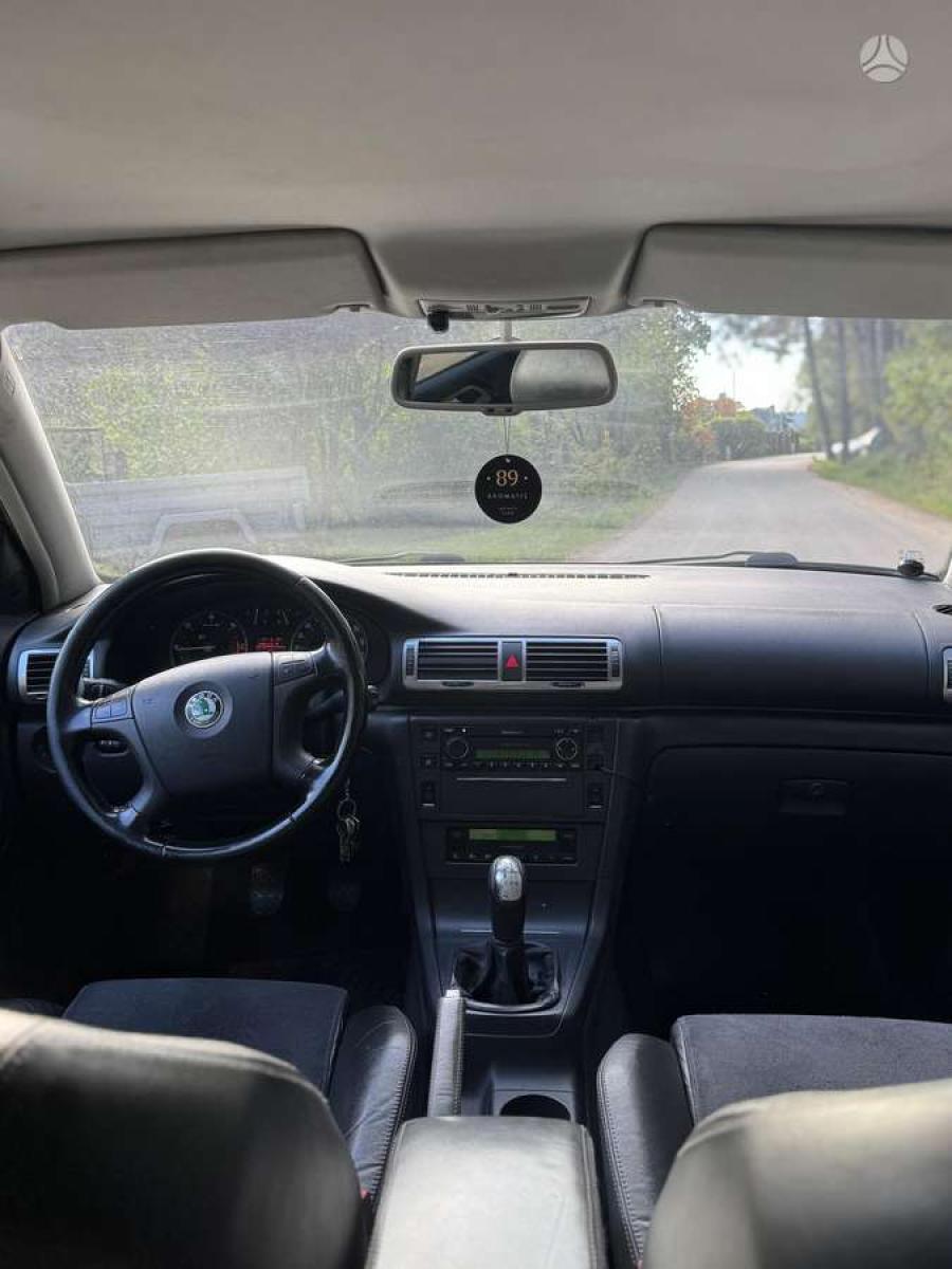 Pelēks Skoda SuperB 2006 Viļņa, ar dzinēja tilpumu 1.97 L un nobraukumu 382 tūkst. km par 1599 €, foto 9 vietnē AUTOMOTO.COM.LV