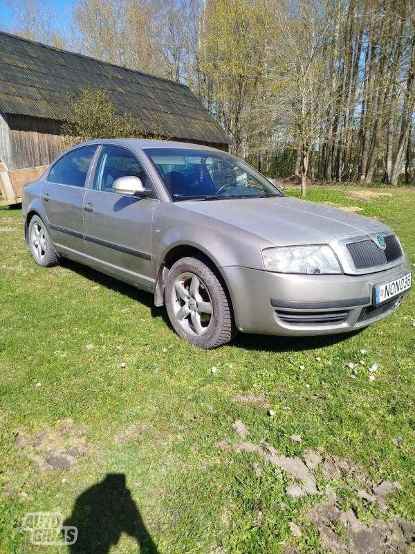 Grey Skoda SuperB 2007 in Klaipeda, with an engine capacity of 1.80 L and mileage of 198 thousand km for 1500 €, photo 1 on AUTOMOTO.COM.LV