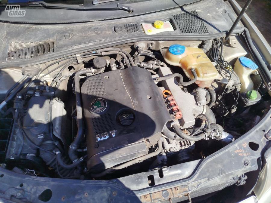 Grey Skoda SuperB 2007 in Klaipeda, with an engine capacity of 1.80 L and mileage of 198 thousand km for 1500 €, photo 18 on AUTOMOTO.COM.LV