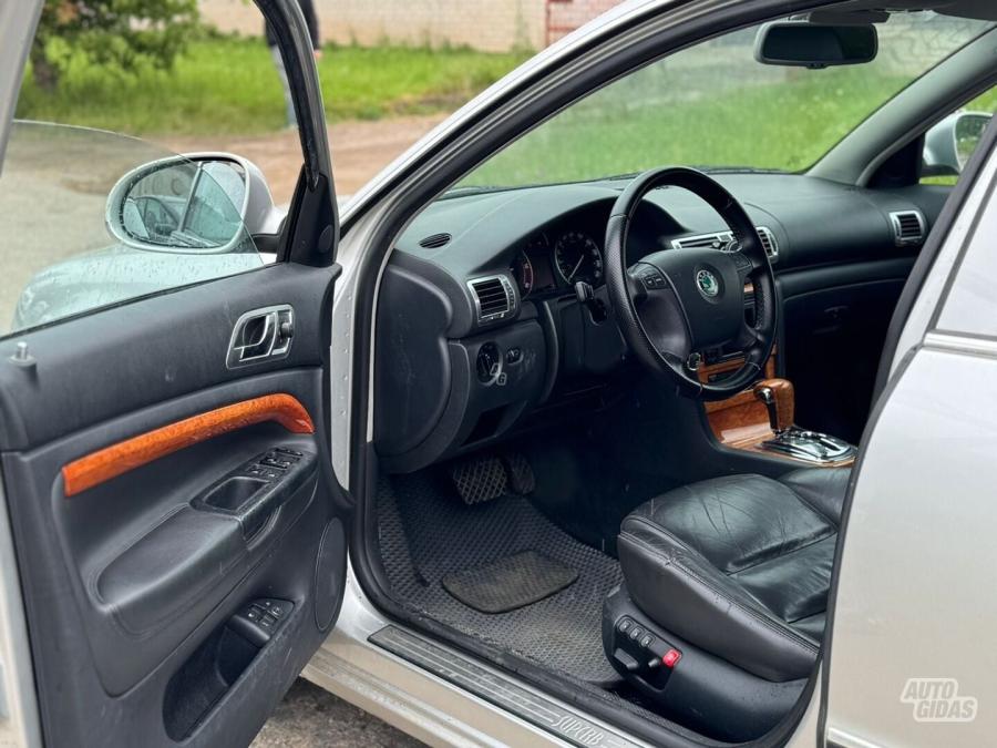 Pelēks Skoda SuperB 2007 Kauņa, ar dzinēja tilpumu 2.50 L un nobraukumu 222 tūkst. km par 1100 €, foto 8 vietnē AUTOMOTO.COM.LV