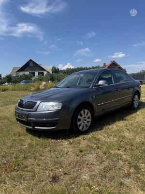 Pelēks Skoda SuperB 2007 Kazlų Rūda, ar dzinēja tilpumu 1.98 L un nobraukumu 194 tūkst. km par 1850 €, foto  vietnē AUTOMOTO.COM.LV