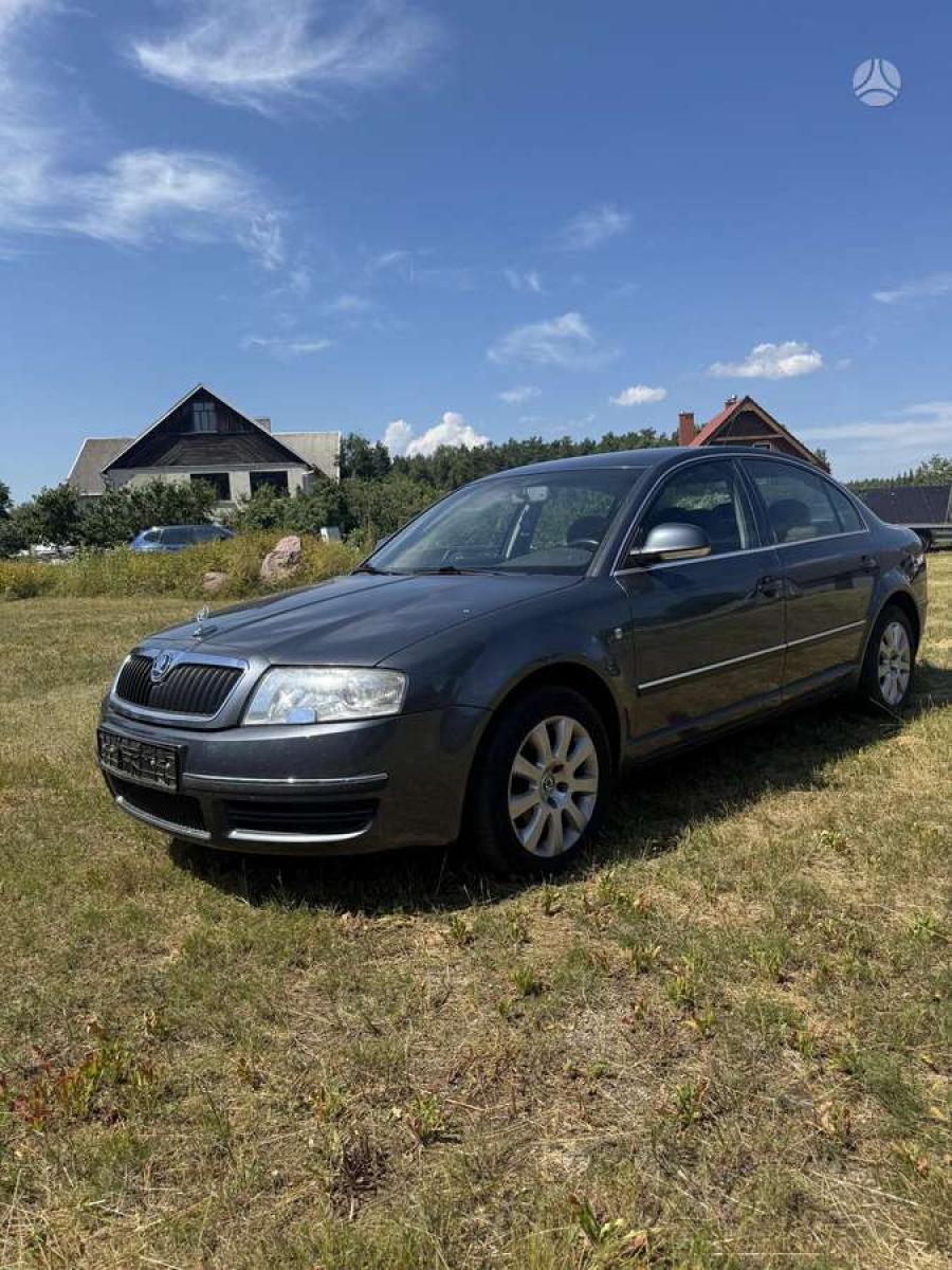 Pelēks Skoda SuperB 2007 Kazlų Rūda, ar dzinēja tilpumu 1.98 L un nobraukumu 194 tūkst. km par 1850 €, foto 1 vietnē AUTOMOTO.COM.LV