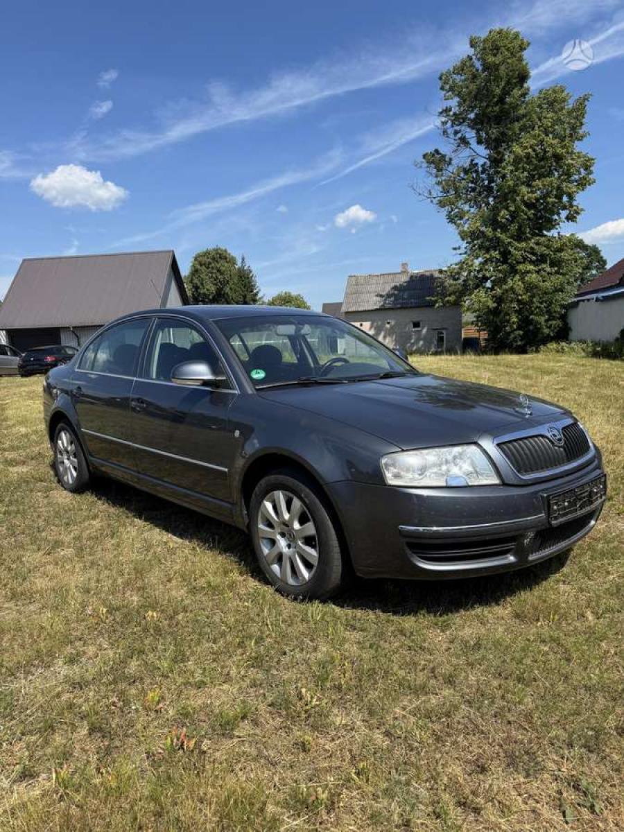 Pelēks Skoda SuperB 2007 Kazlų Rūda, ar dzinēja tilpumu 1.98 L un nobraukumu 194 tūkst. km par 1850 €, foto 5 vietnē AUTOMOTO.COM.LV